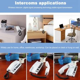 Wireless Intercom Phones For Homes, Offices and Hotels